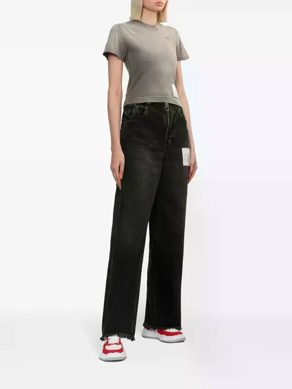 Mihara Yasuhiro Logo-embroidered T-shirt