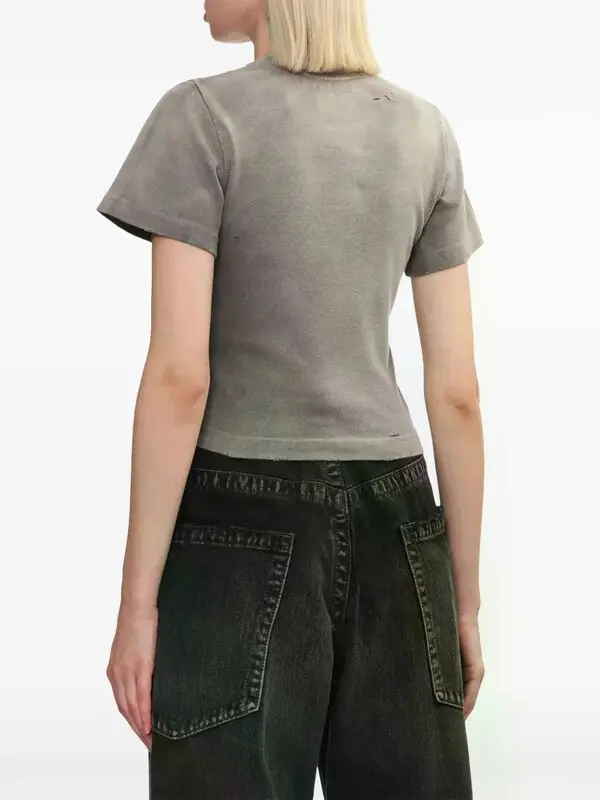 Mihara Yasuhiro Logo-embroidered T-shirt