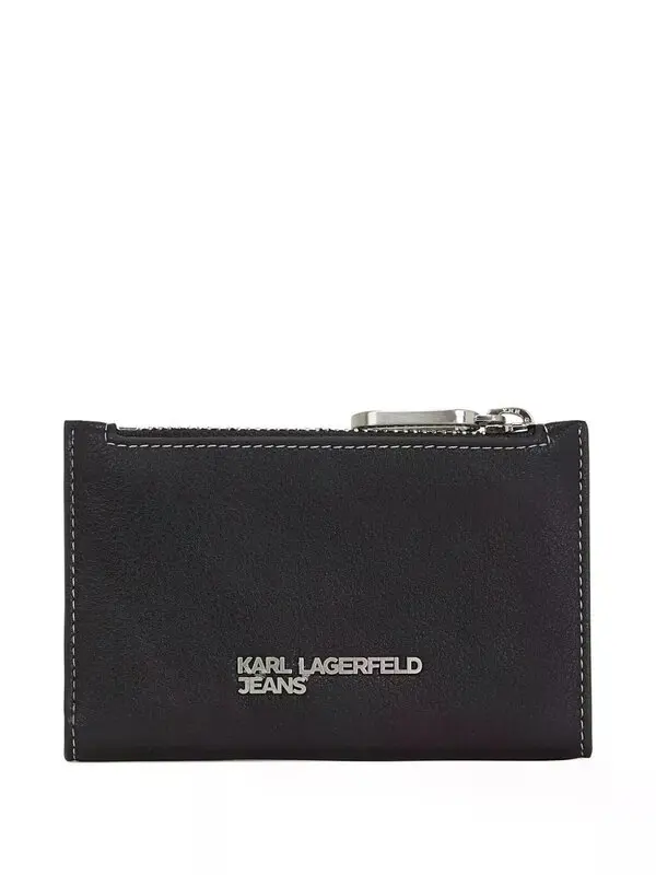 Karl Lagerfeld Logo-lettering Wallet - Black