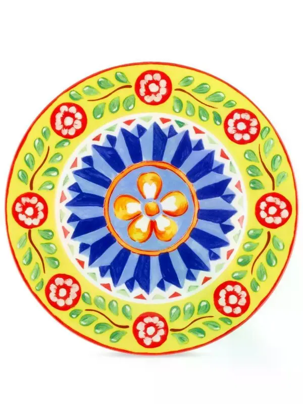 Dolce & Gabbana Carretto Sicilano Set-of-two Bread Plates - Orange