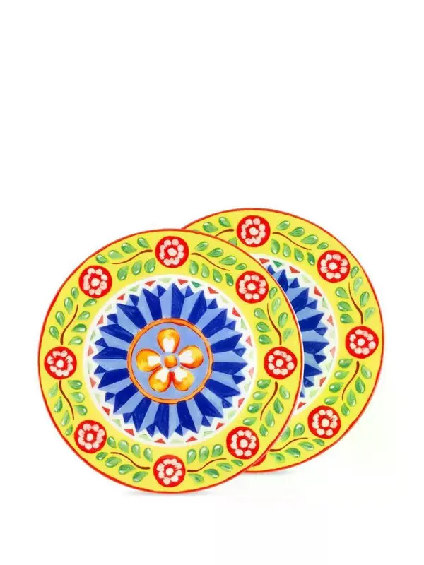 Dolce & Gabbana Carretto Sicilano Set-of-two Bread Plates