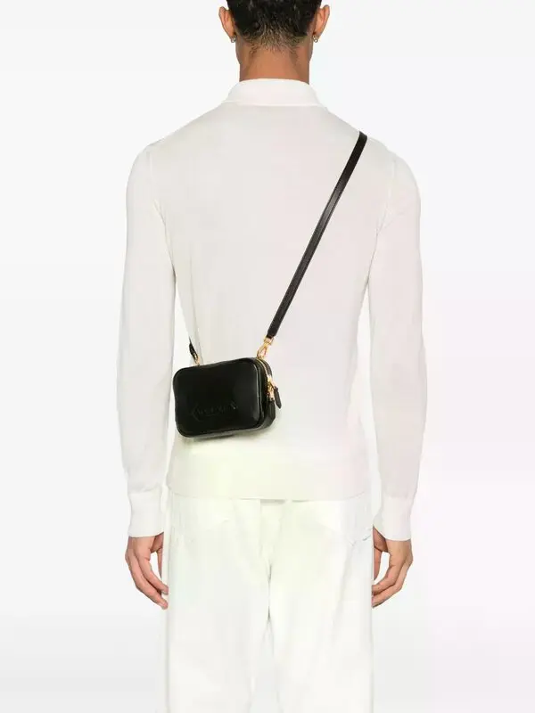 TOM FORD Leather Messenger Bag