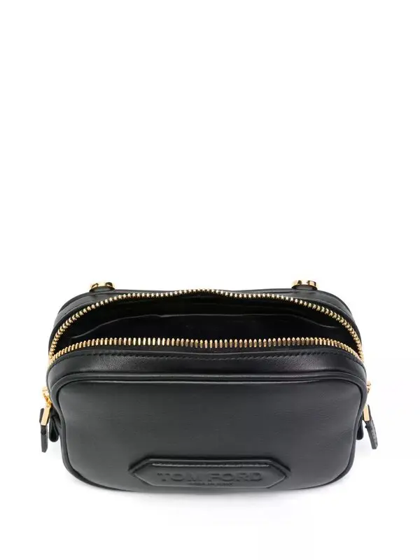TOM FORD Leather Messenger Bag