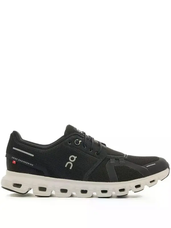 On Cloud 6 Lace-up Sneakers - Black