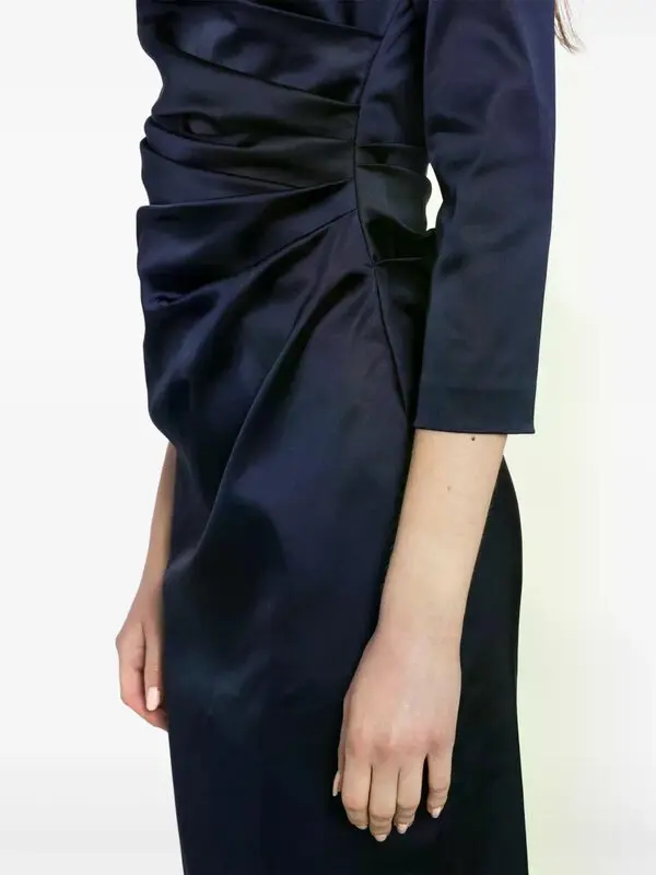Talbot Runhof Cocktail Asymmetric Dress