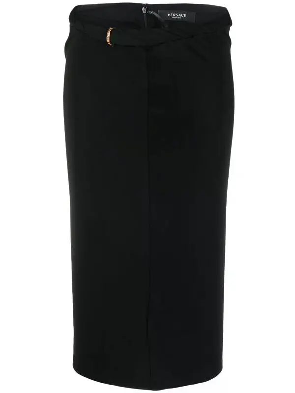 Versace La Greca Midi Skirt