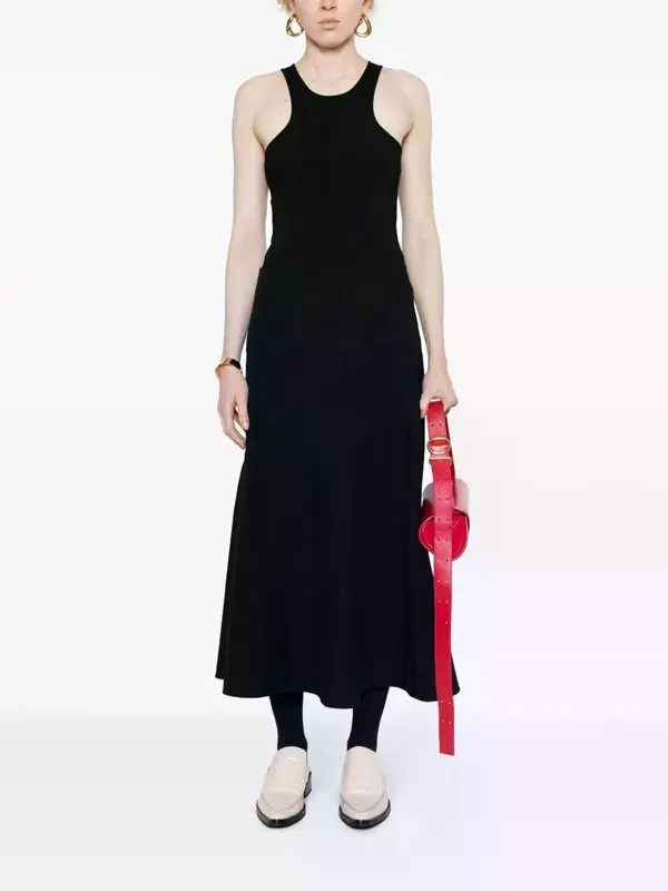 JIL SANDER Twill Cotton-blend Skirt