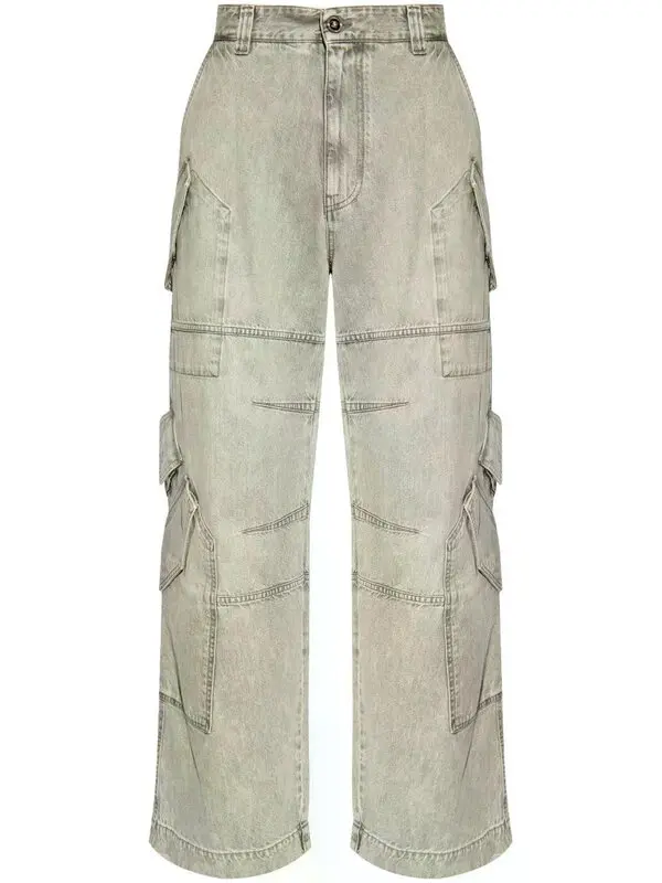 Versace Wide-leg Cargo Jeans