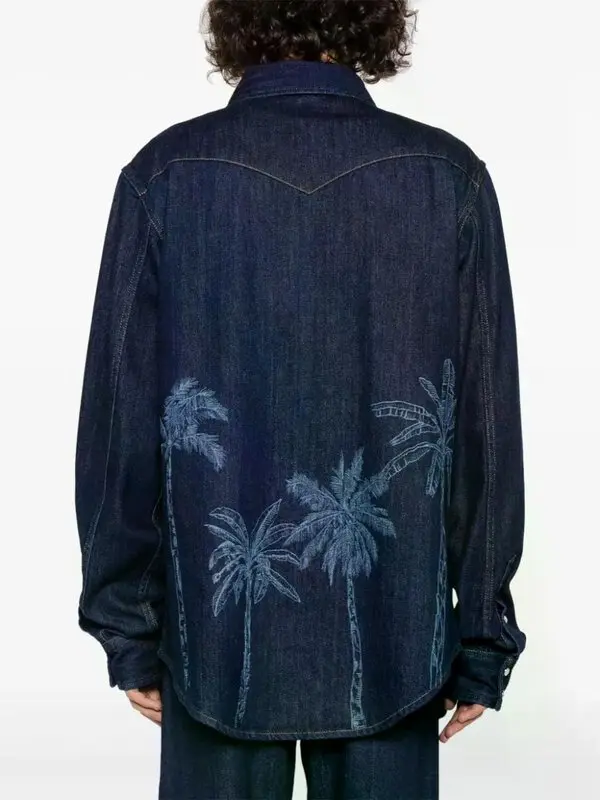 Alanui Graphic-print Cotton Shirt