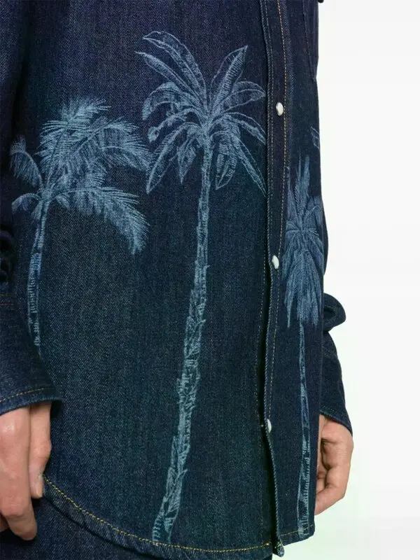 Alanui Graphic-print Cotton Shirt