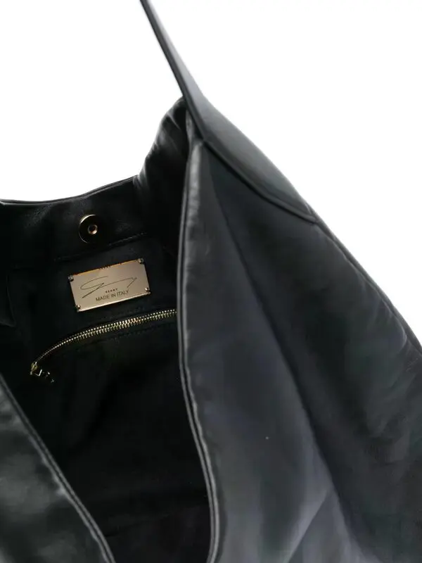 GENNY X-shaped Hardware Shoulder Bag