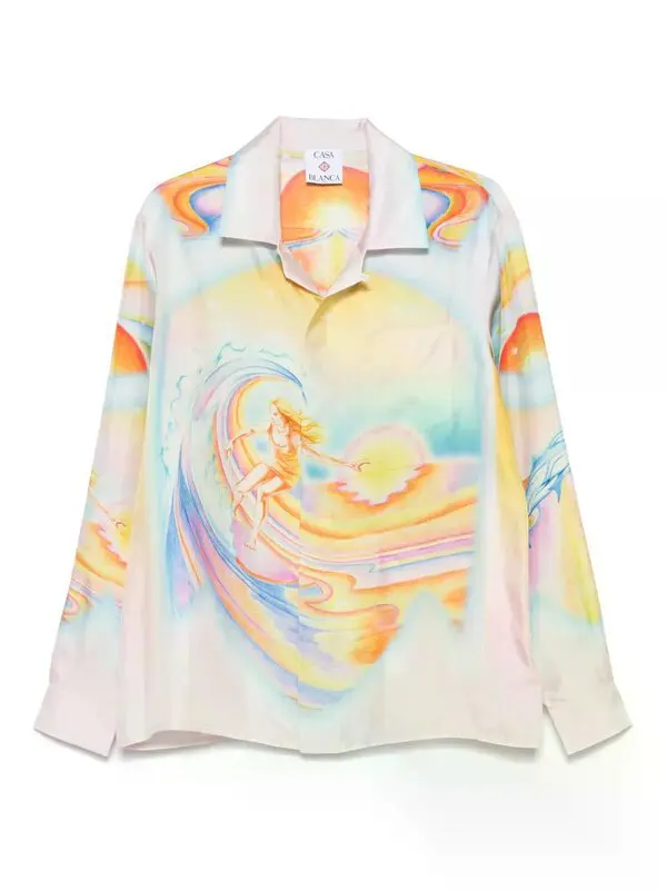 Casablanca Psychedelic Nirvana Shirt