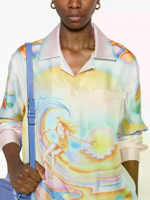 Casablanca Psychedelic Nirvana Shirt