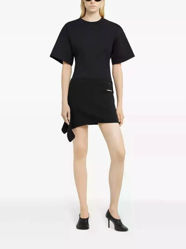COURREGES Wide-sleeves T-shirt - Black