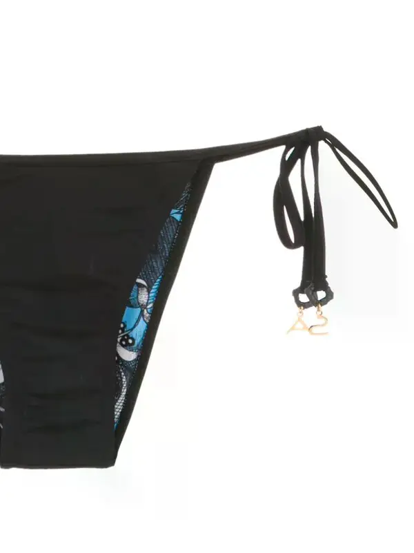 AMIR SLAMA Embellished Triangle Bikini Set