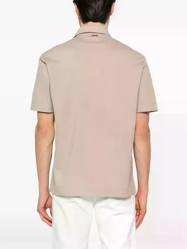 Zegna Cotton Polo Shirt