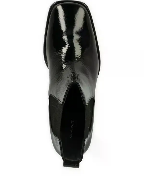 Gant Gwenety Patent Leather Ankle Boots