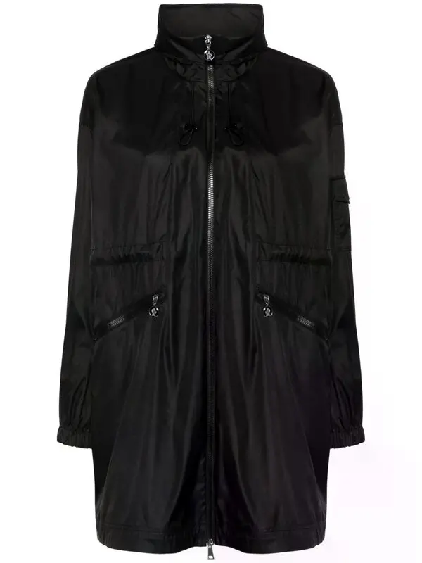 Moncler Adhemar Drawstring-waist Parka - Black