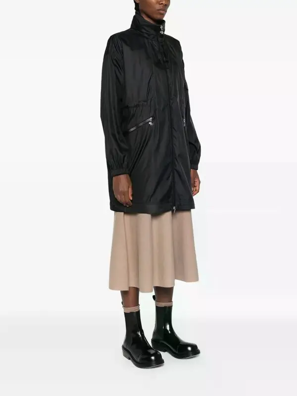 Moncler Adhemar Drawstring-waist Parka - Black