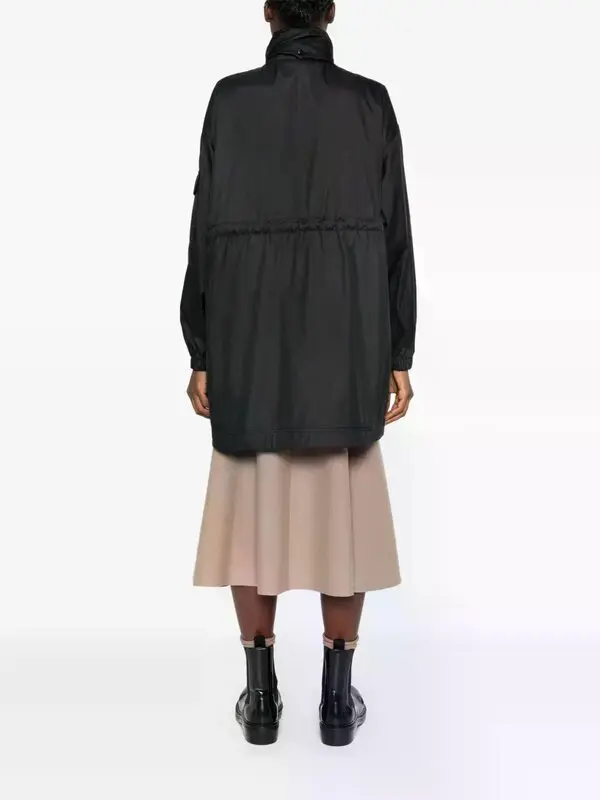 Moncler Adhemar Drawstring-waist Parka - Black