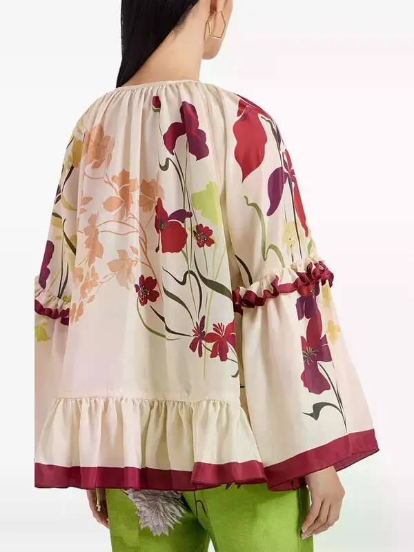 La DoubleJ Ruffled Blouse