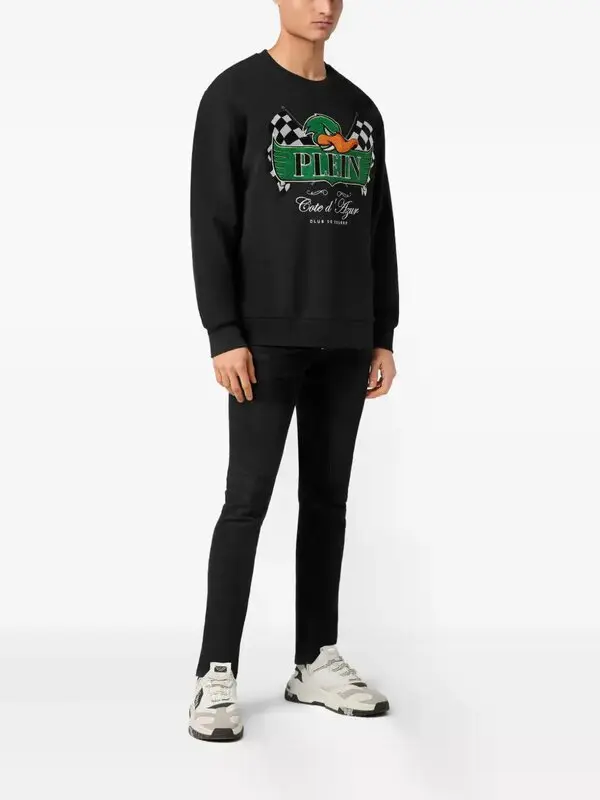 Philipp Plein Embroidered Duck Sweatshirt