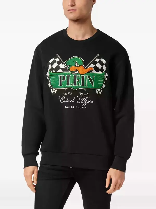 Philipp Plein Embroidered Duck Sweatshirt