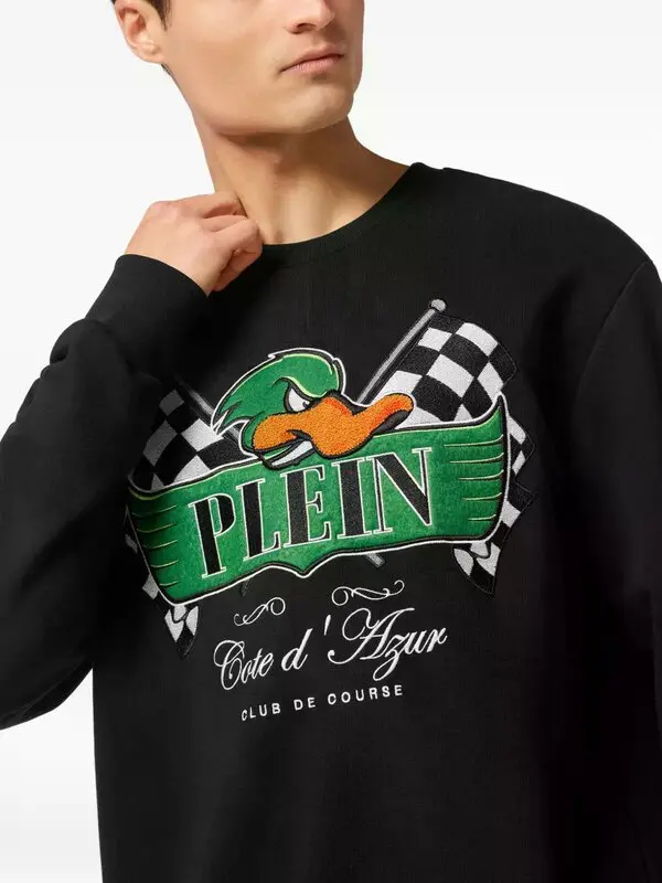 Philipp Plein Embroidered Duck Sweatshirt