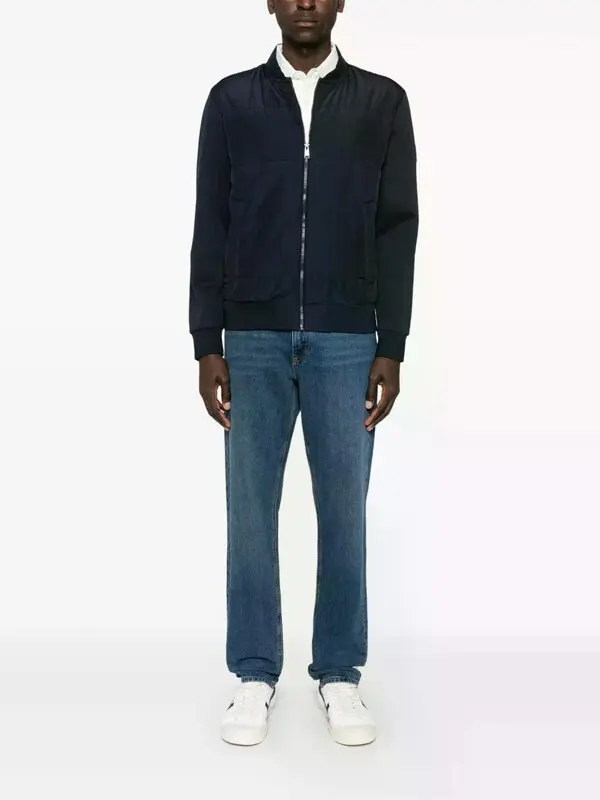 BOSS Logo-patch Bomber Jacket