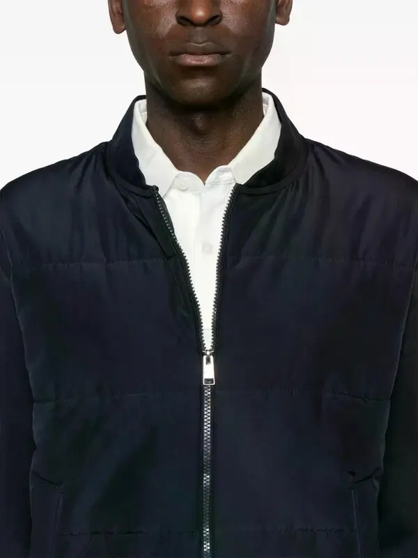 BOSS Logo-patch Bomber Jacket
