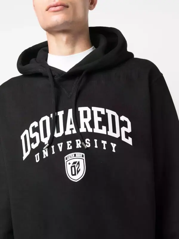 Dsquared2 Logo-print Cotton Hoodie