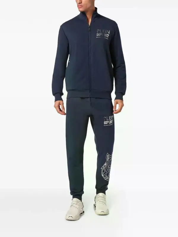 PLEIN SPORT Tiger Zipped Sweatshirt