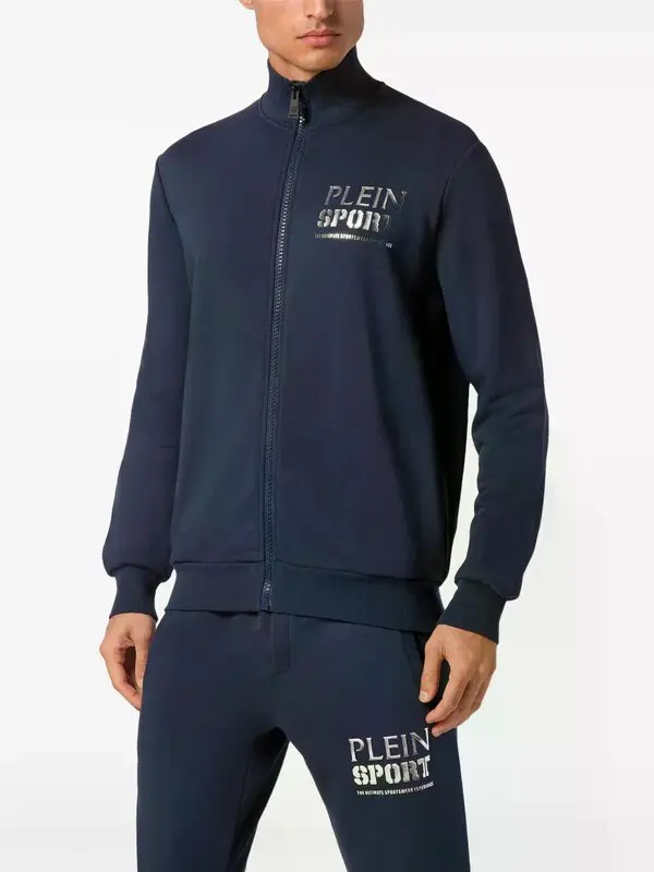 PLEIN SPORT Tiger Zipped Sweatshirt