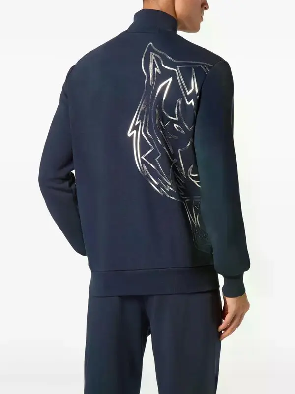 PLEIN SPORT Tiger Zipped Sweatshirt