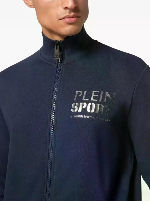 PLEIN SPORT Tiger Zipped Sweatshirt