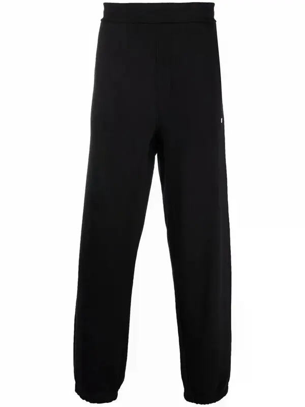 MSGM Logo-print Track Pants - Black