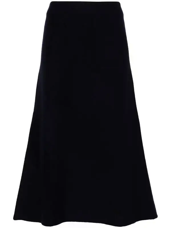 JIL SANDER A-line Midi Skirt