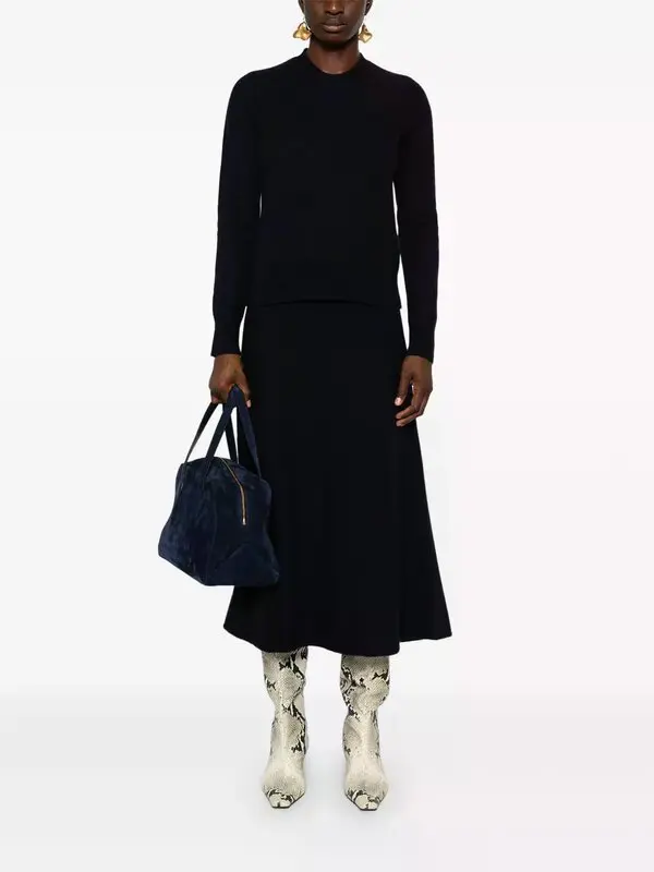 JIL SANDER A-line Midi Skirt