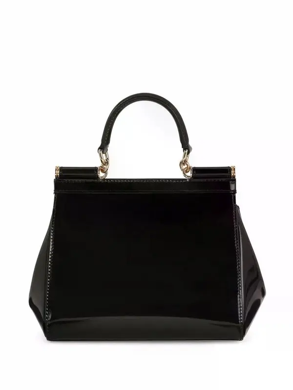 Dolce & Gabbana Medium Sicily Tote Bag - Black