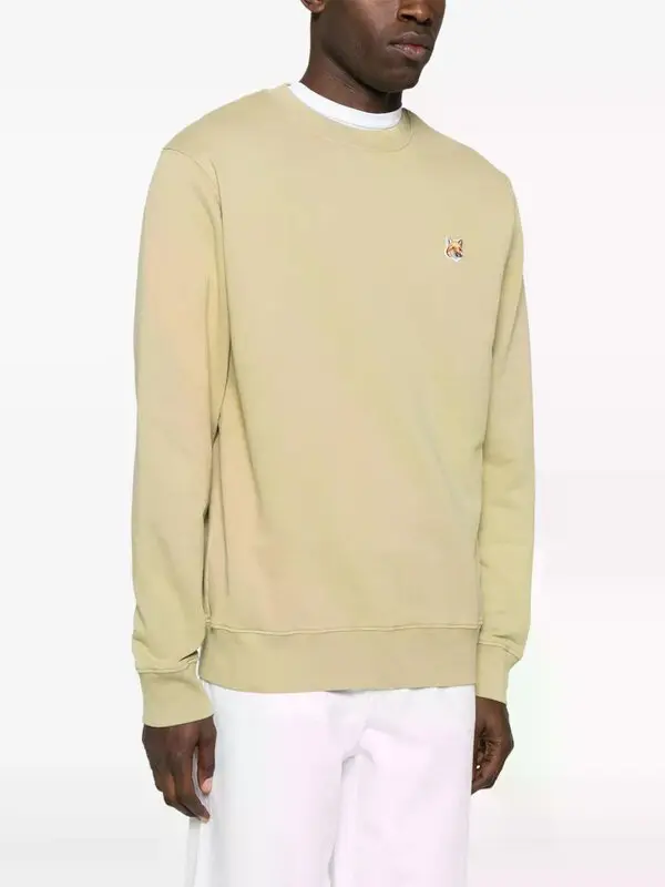 Maison Kitsuné Fox Head Crewneck Sweatshirt