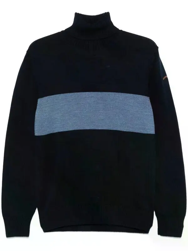 Paul & Shark Virgin Wool Roll Neck Sweater