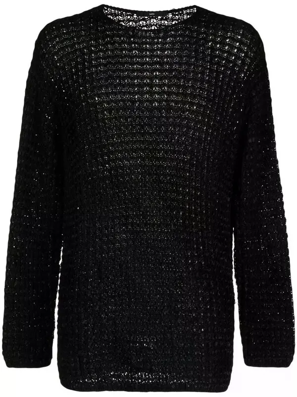 SAPIO Long-sleeved Open-knit Jumper