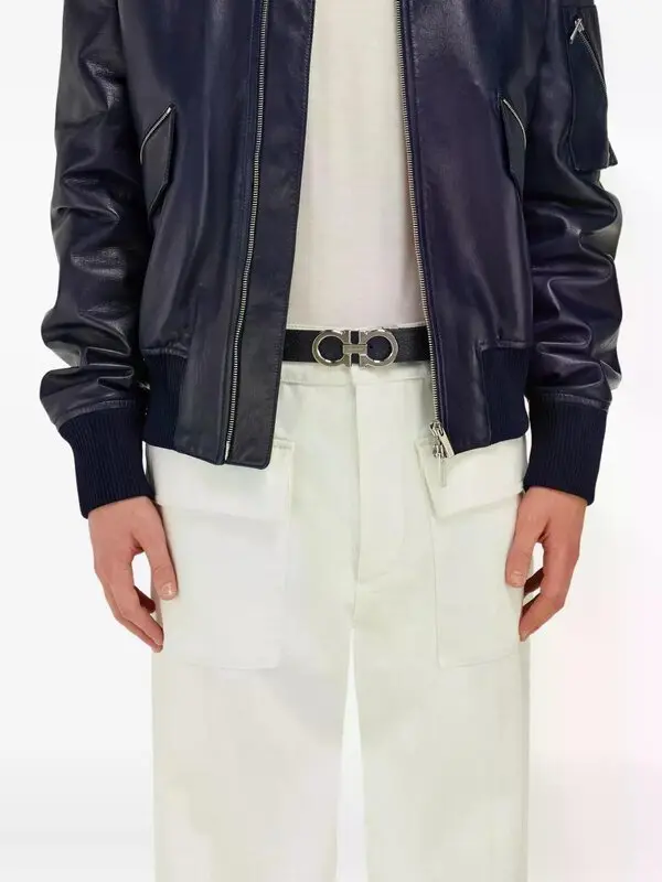 FERRAGAMO Reversible Gancini Belt