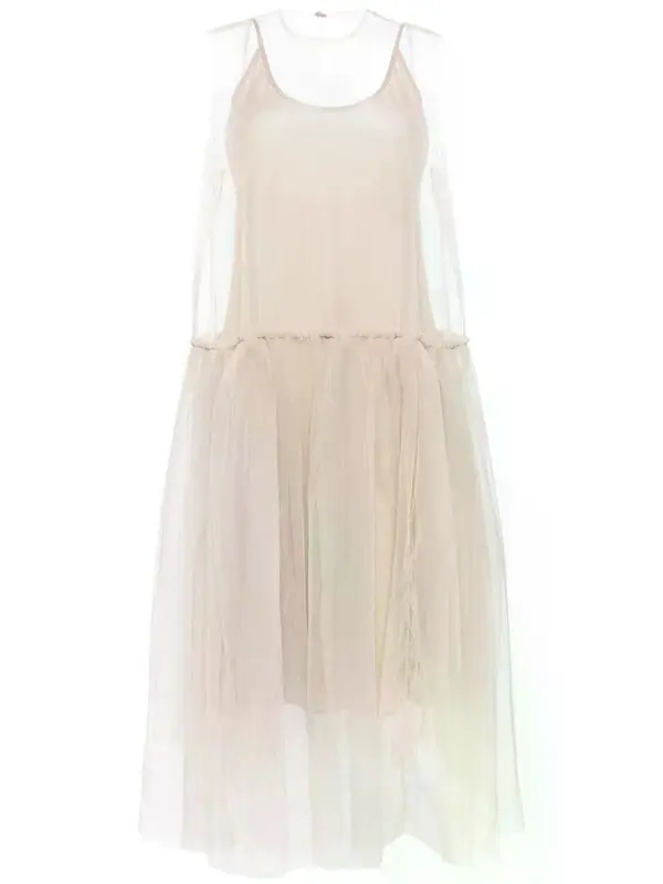 JNBY Sleeveless Mid-length Dress - Grey