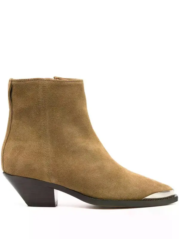 Isabel Marant Étoile Adnae Suede Ankle Boots