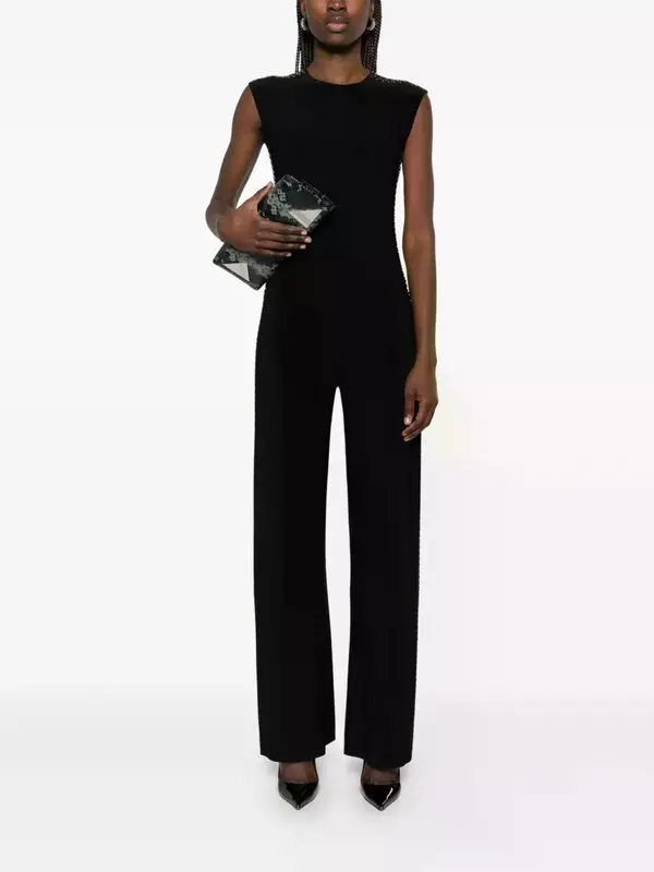 Norma Kamali Stud-embellished Jumpsuit