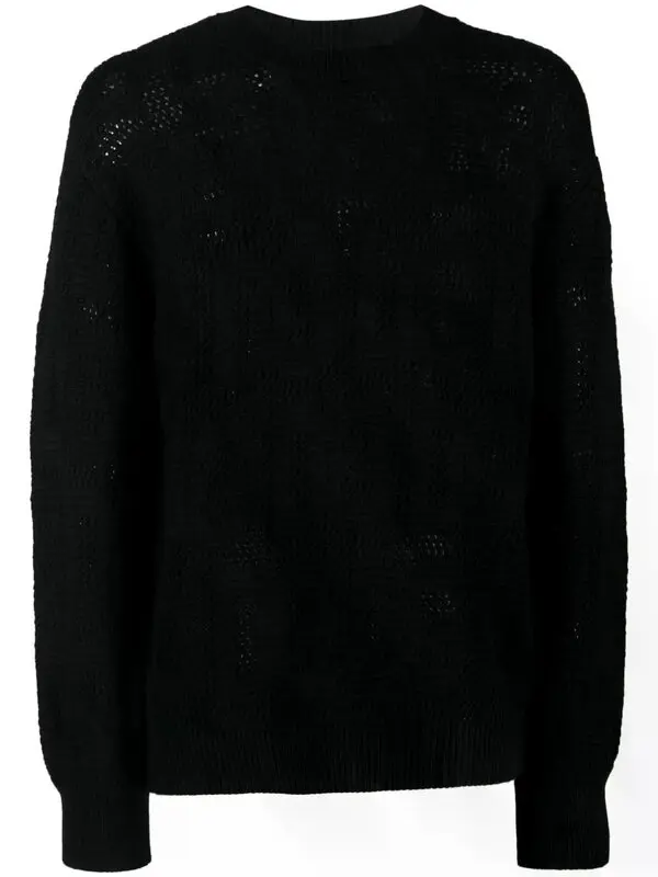 Dolce & Gabbana Logo-jacquard Virgin-wool Jumper