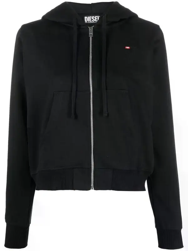 DIESEL® Cotton-blend Zipped Hoodie