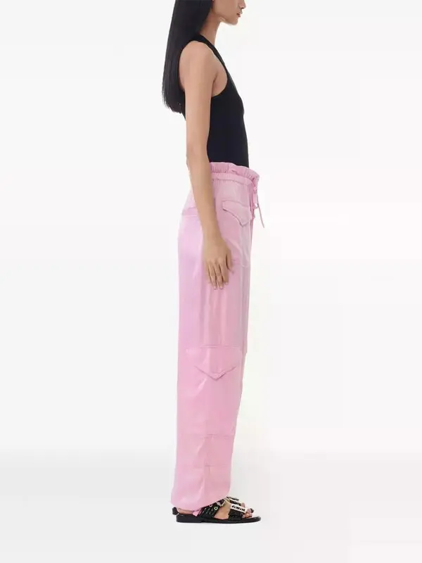 GANNI Drawstring Cargo Trousers