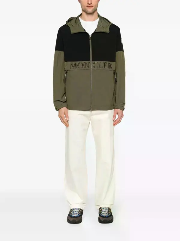 Moncler Logo Appliqué Straight Trousers